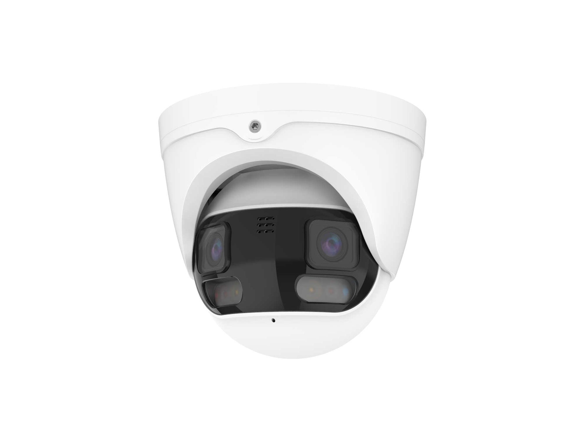 XP-PANO-T-DL: 8MP 180° Panoramic Dual Lens Turret Camera w/Deterrence ...